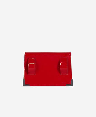 Emily Belt en cuir rouge | The Kooples - France