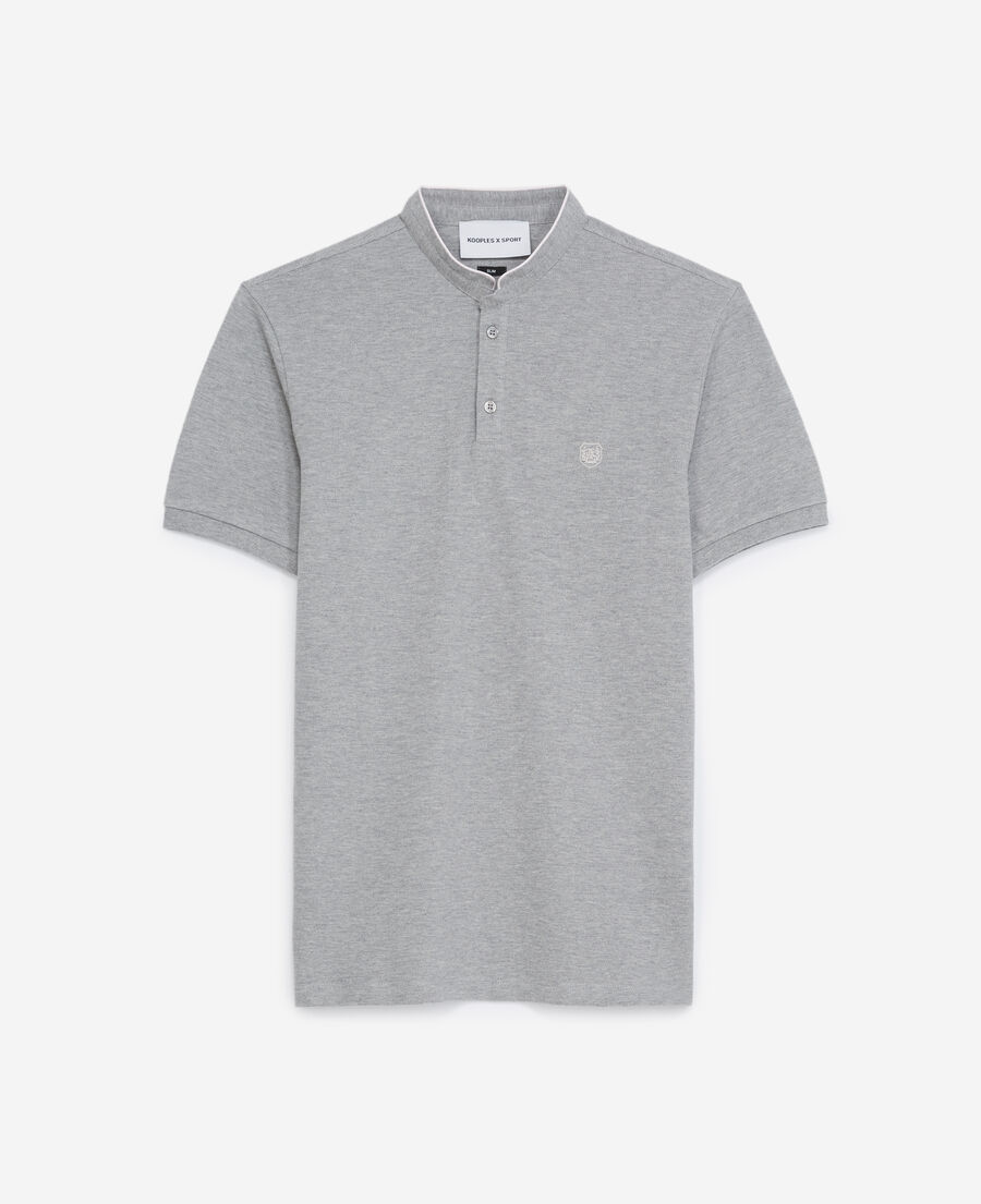 Light gray polo shirt | The Kooples
