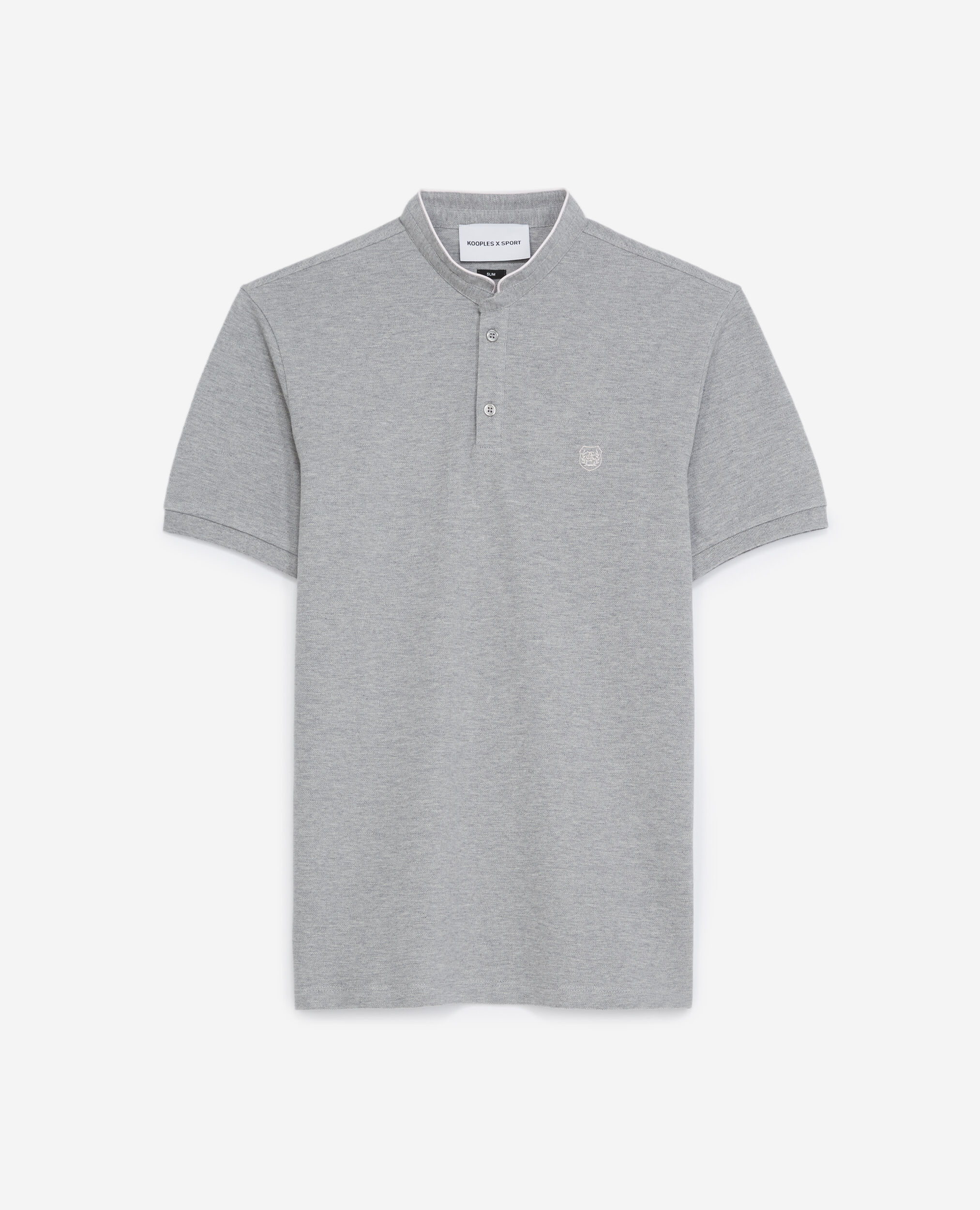 Light gray polo shirt | The Kooples