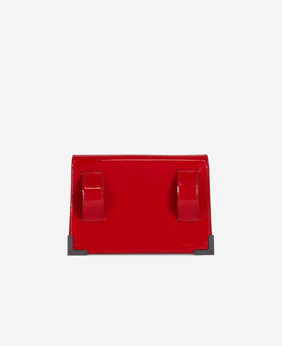 Emily Belt en cuir rouge | The Kooples - France