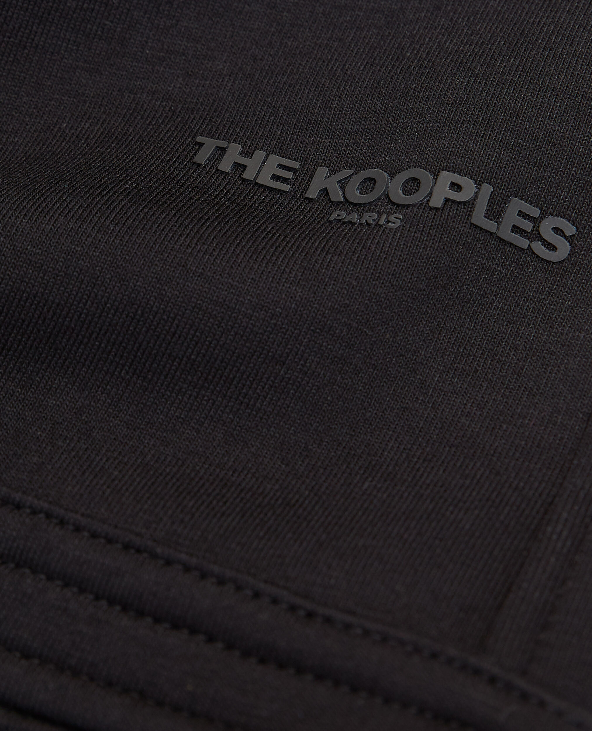 Jogging noir avec logo the kooples | The Kooples - France