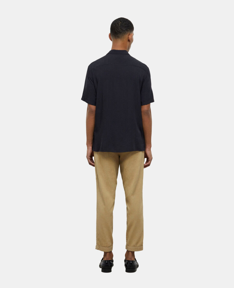 Casual navy blue shirt | The Kooples - UK