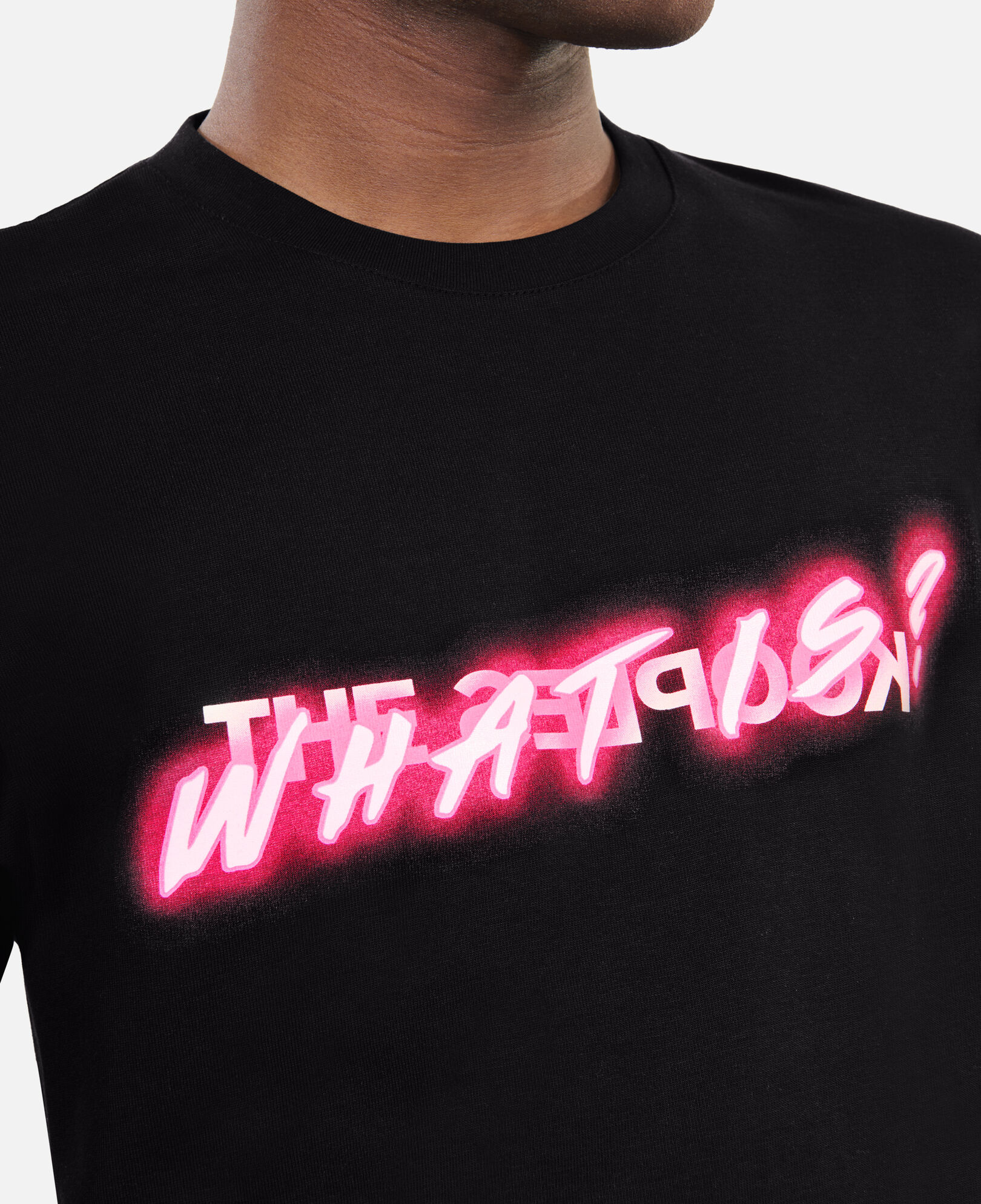 T-shirt What is noir | The Kooples - France