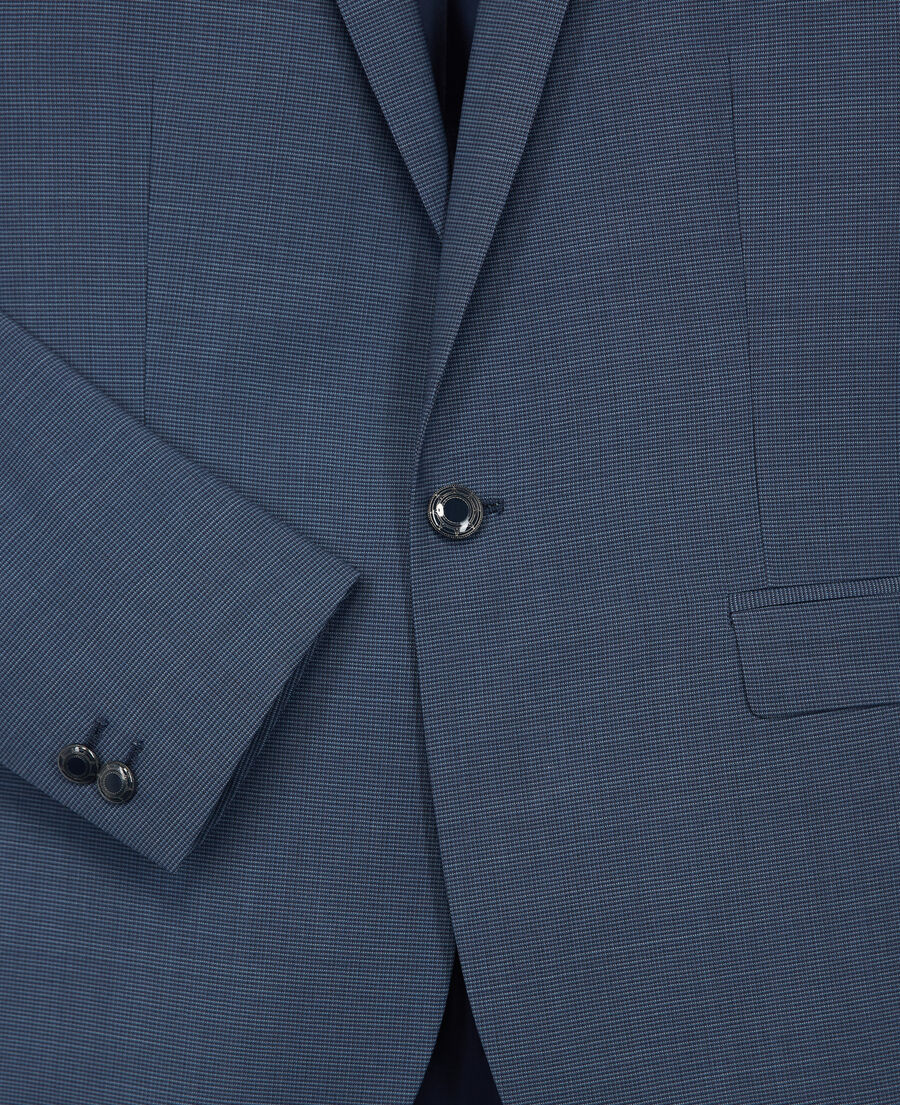 Light blue wool jacket with motif | The Kooples