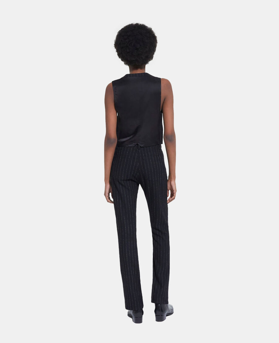 Striped Wool Suit Pants The Kooples Us