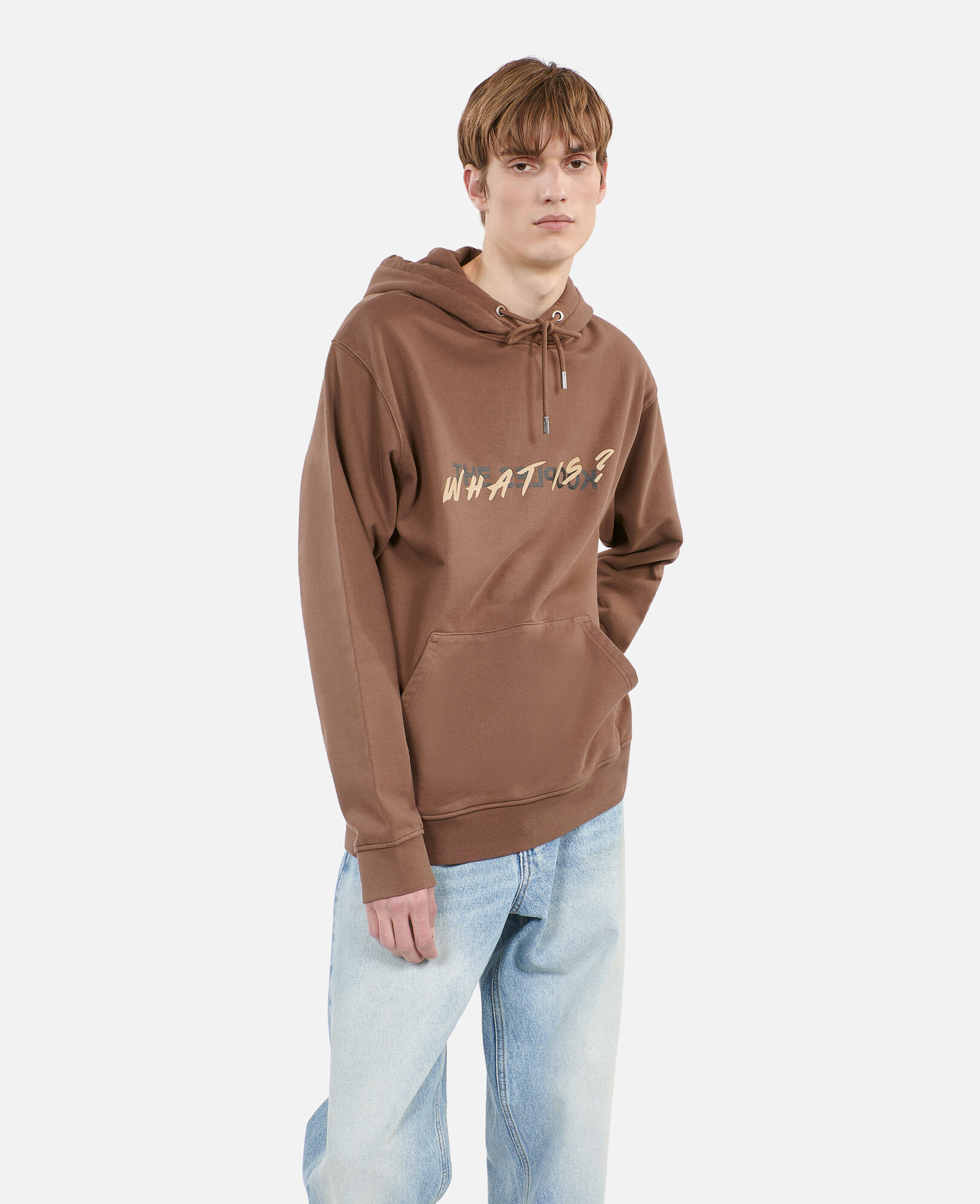 Sweatshirt à capuche What is marron | The Kooples - France