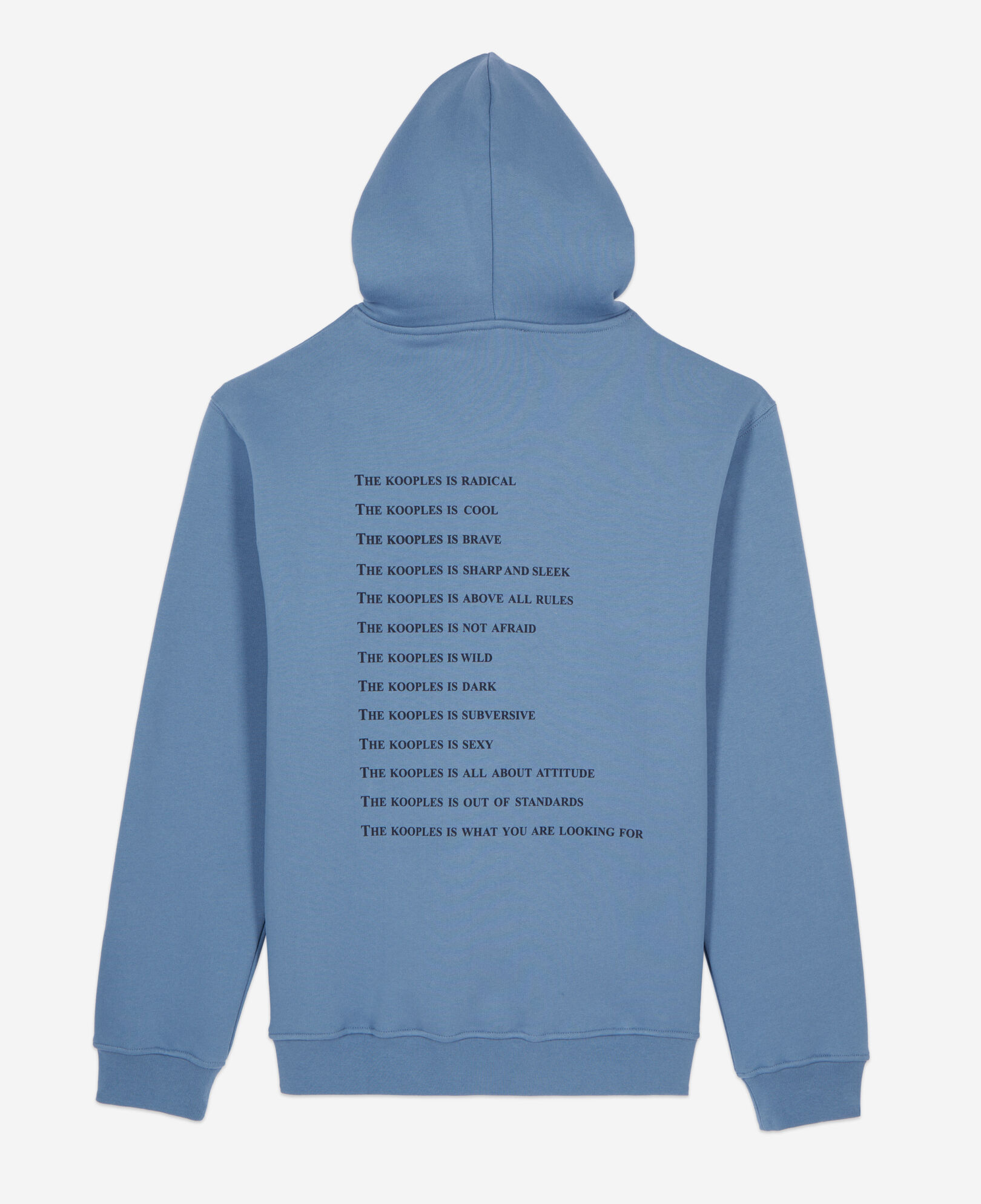 Sweatshirt à capuche What is bleu | The Kooples - France