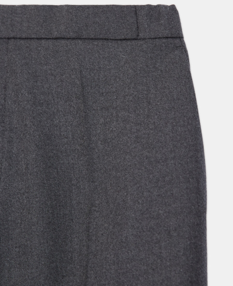 Gray wool suit pants | The Kooples - Ireland
