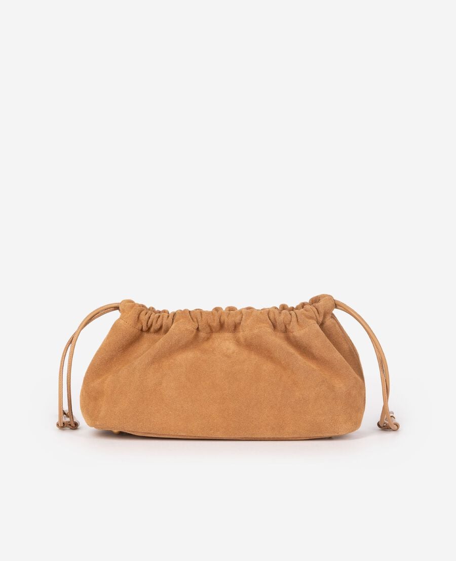 Taylor bag in camel suede | The Kooples