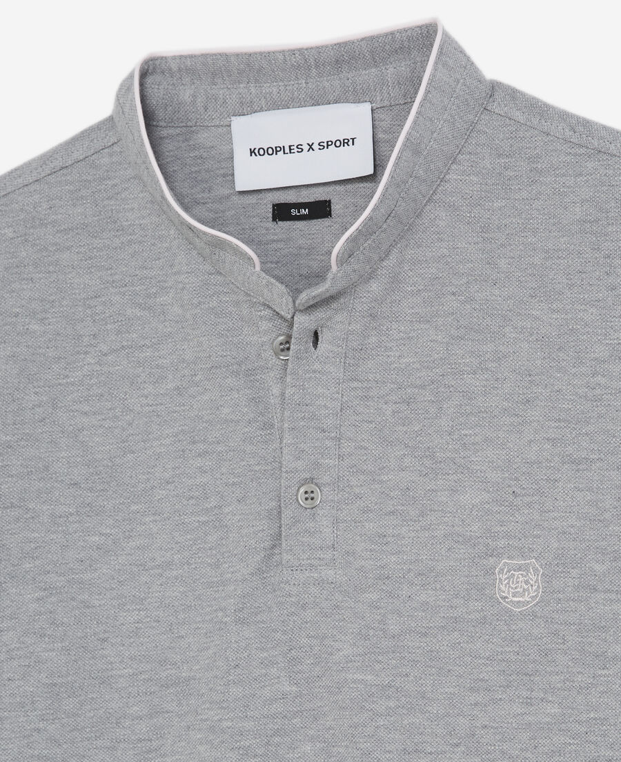 Light gray polo shirt | The Kooples