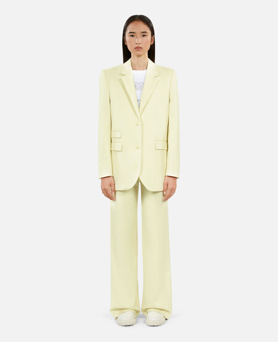 Light yellow suit jacket| The Kooples