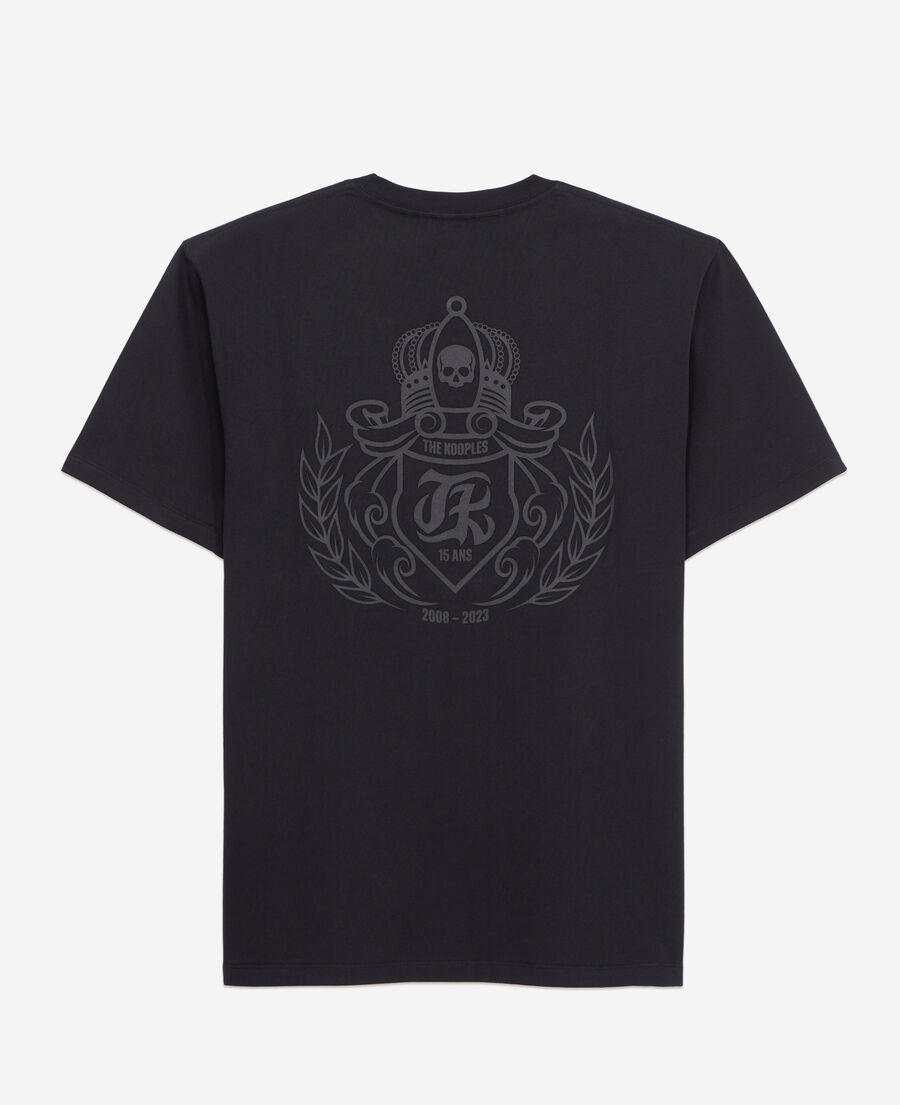 Black The Kooples 15th anniversary t-shirt| The Kooples