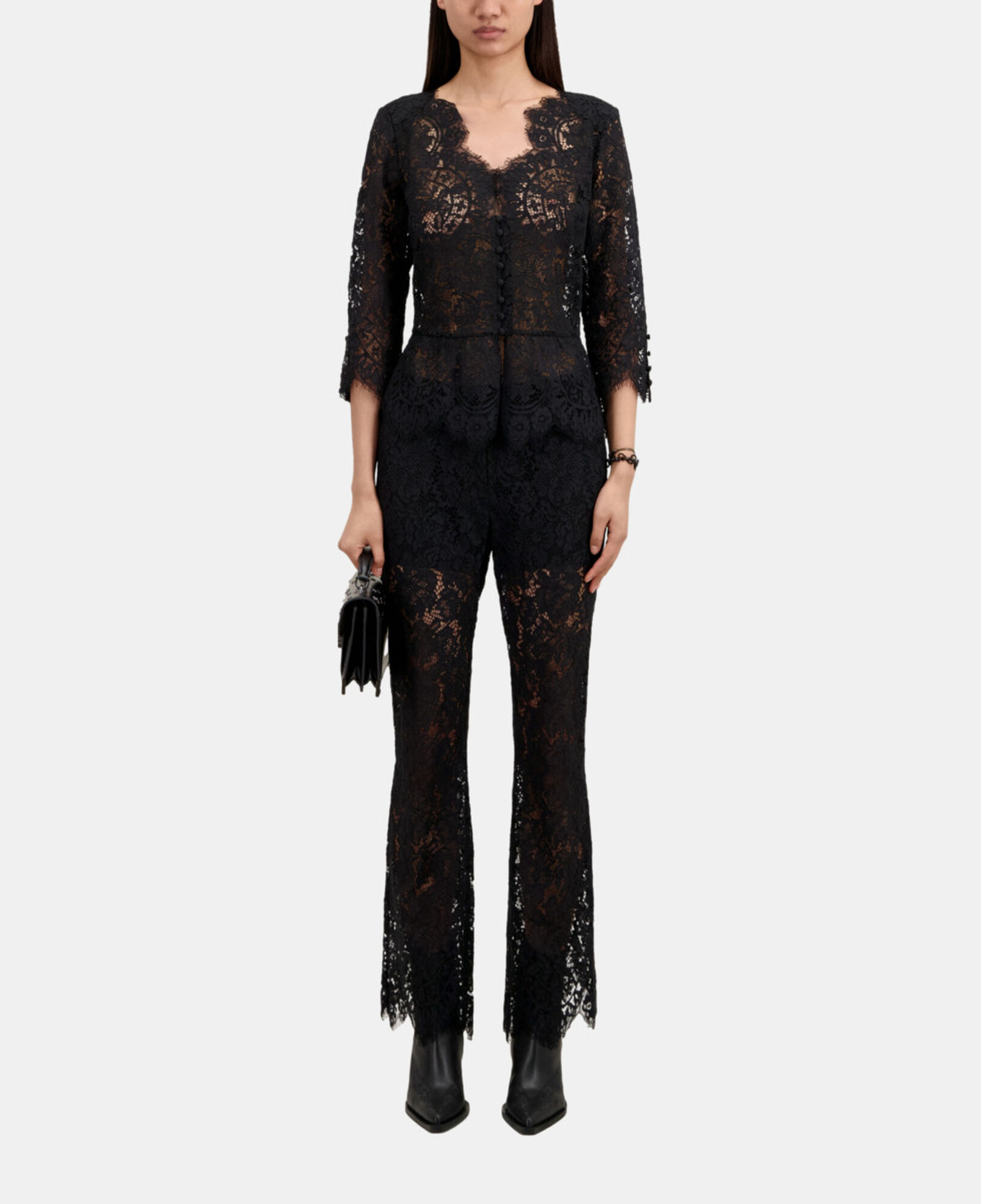 Black Lace Top The Kooples
